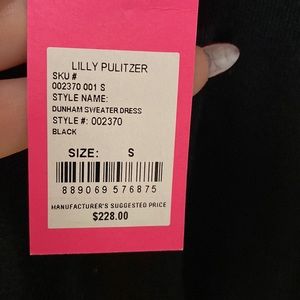 Lilly Pulitzer | Dresses | Nwt Lilly Pulitzer Black Dunham Sweater ...